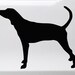 Plott Hound Vinyl Decal Treeing Walker Hound Dog Puppy Die Cut Sticker ...