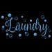 Laundry With Bubbles Vinyl Sticker Room Sign Soap Die Cut Decal - Etsy