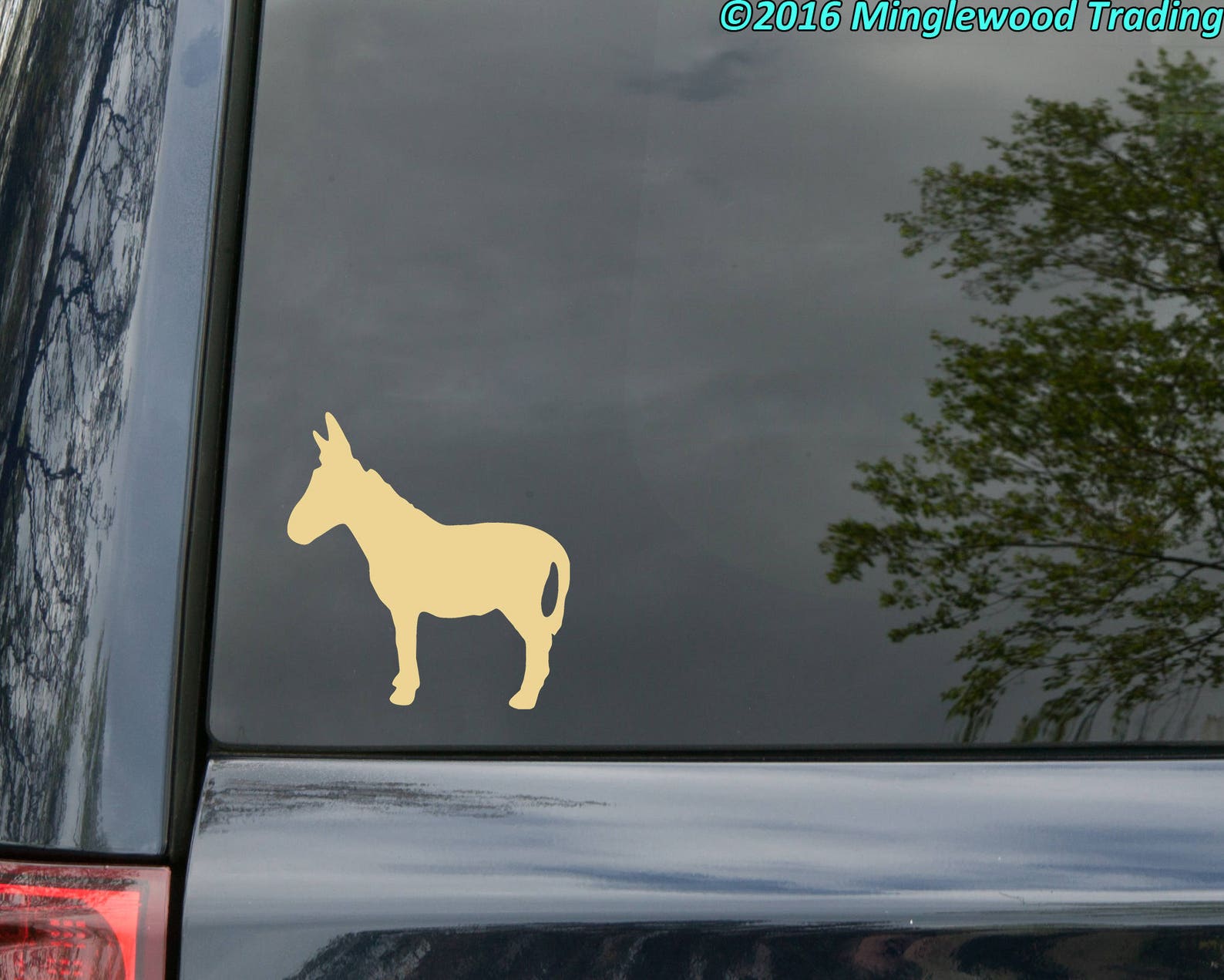 Donkey Vinyl Decal Sticker - Farm Barnyard Animal Jackass Burro Mule - Etsy