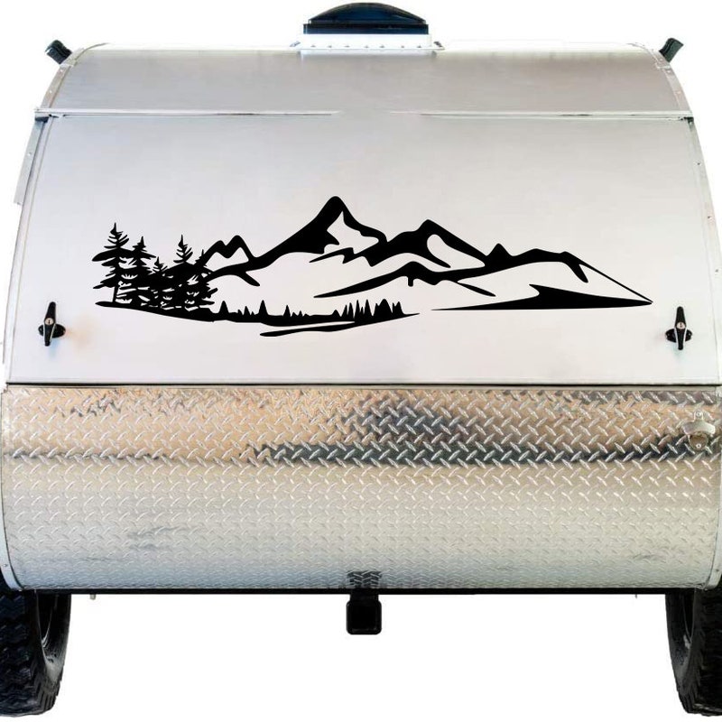 Camping Vinyl Decal - Etsy