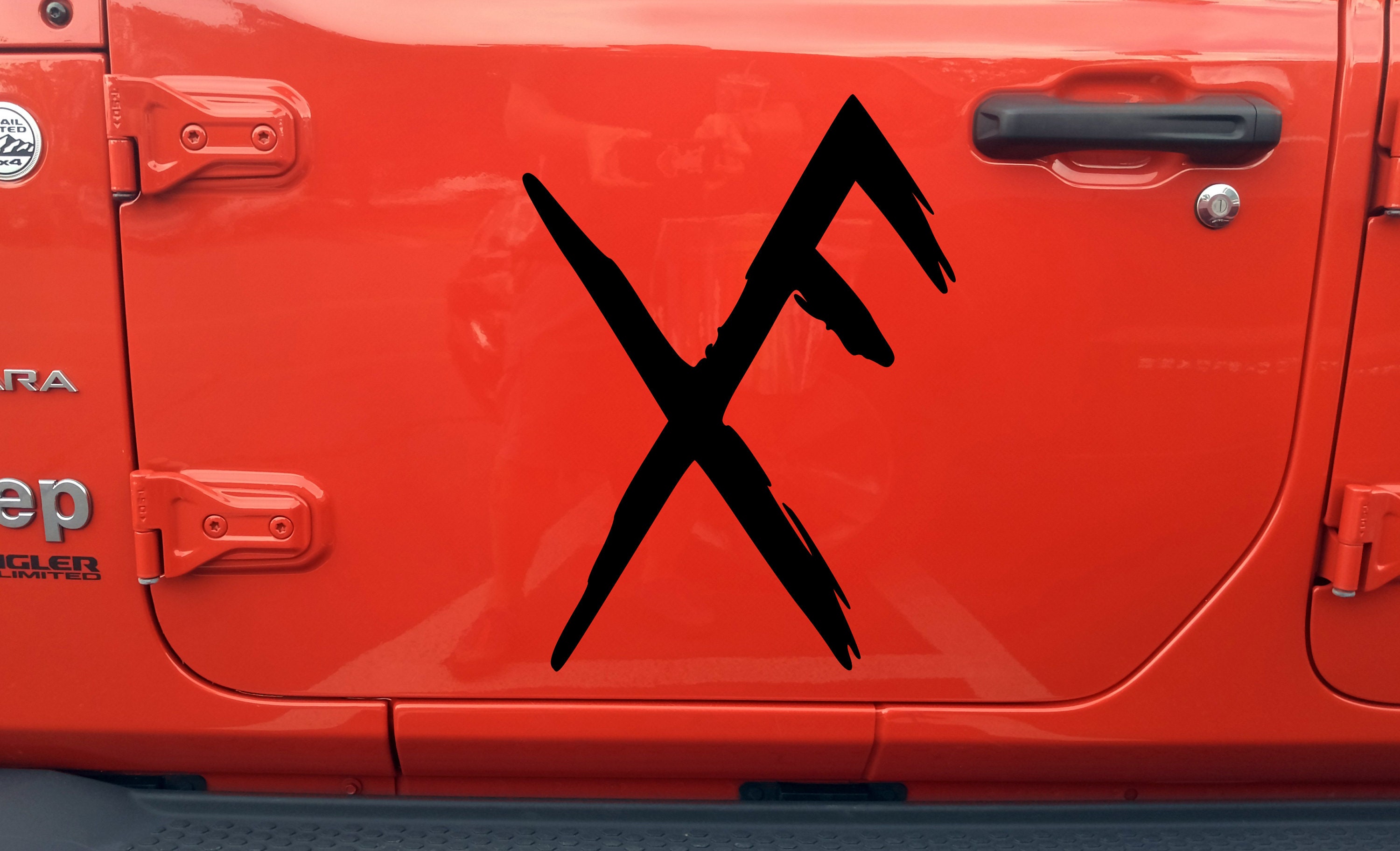 Good Luck Bind Rune Vinyl Decal V2 - Fortune Viking Norse Symbol Die ...