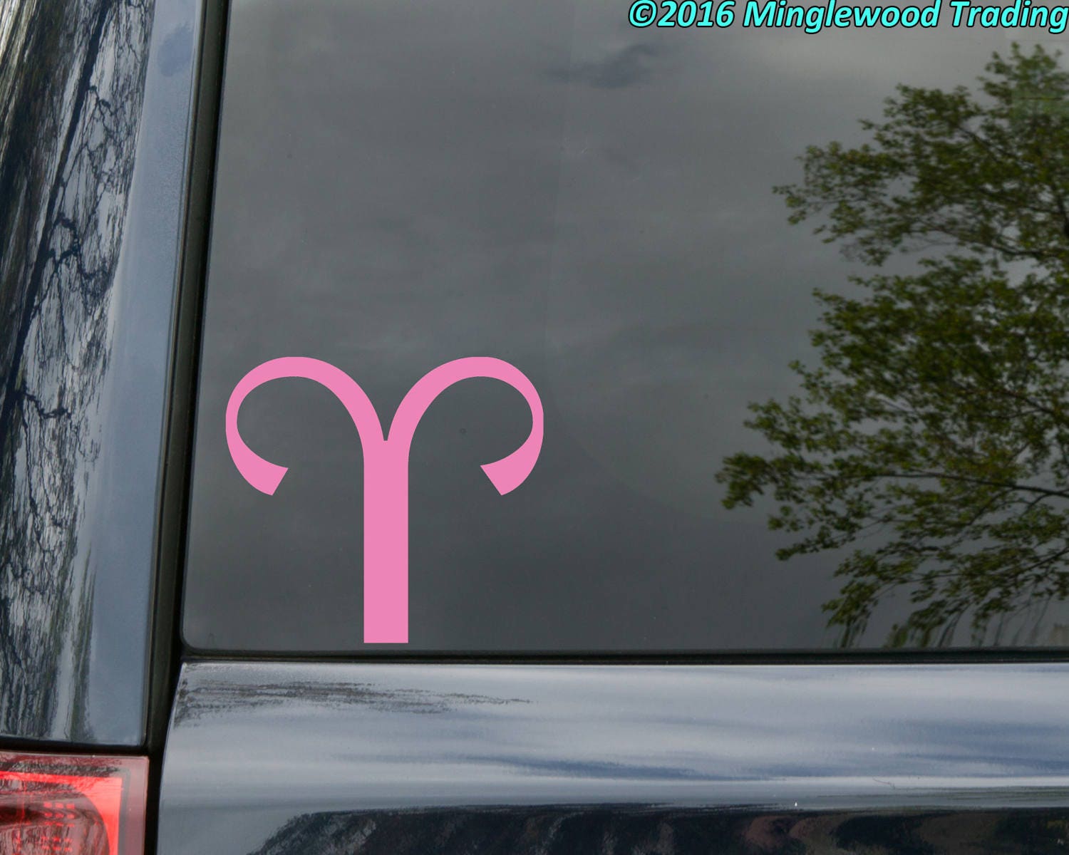 ARIES Vinyl Decal Sticker for Car Astrology Zodiac Sign | Etsy