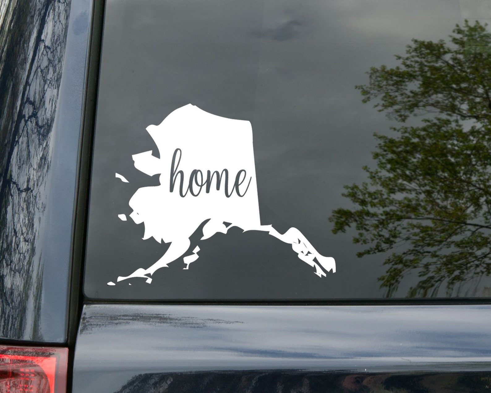 Alaska State Vinyl Decal Sticker 7 X 5.5 Home | Etsy