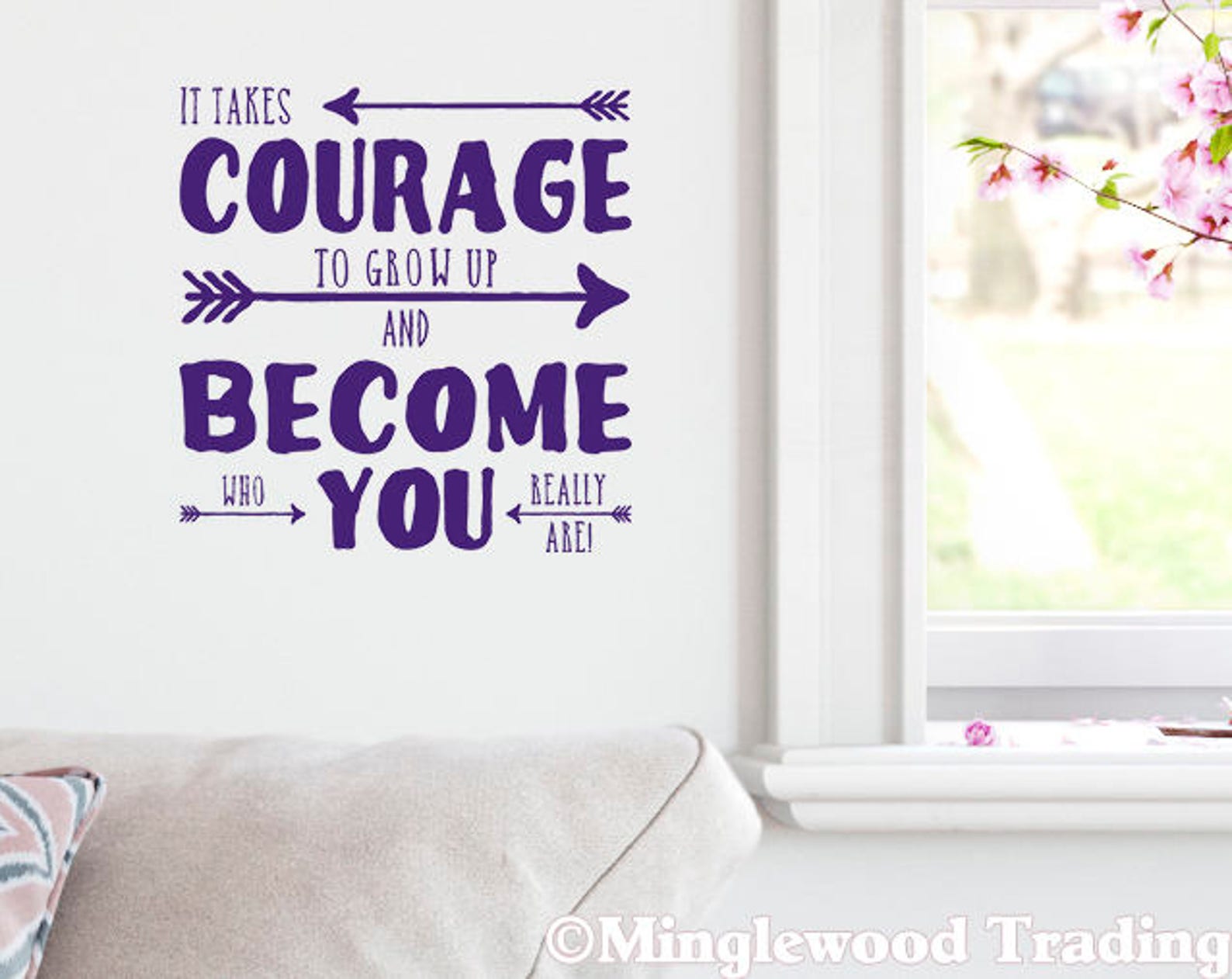 It Takes Courage to Grow up and Become Who You Really Are - Etsy