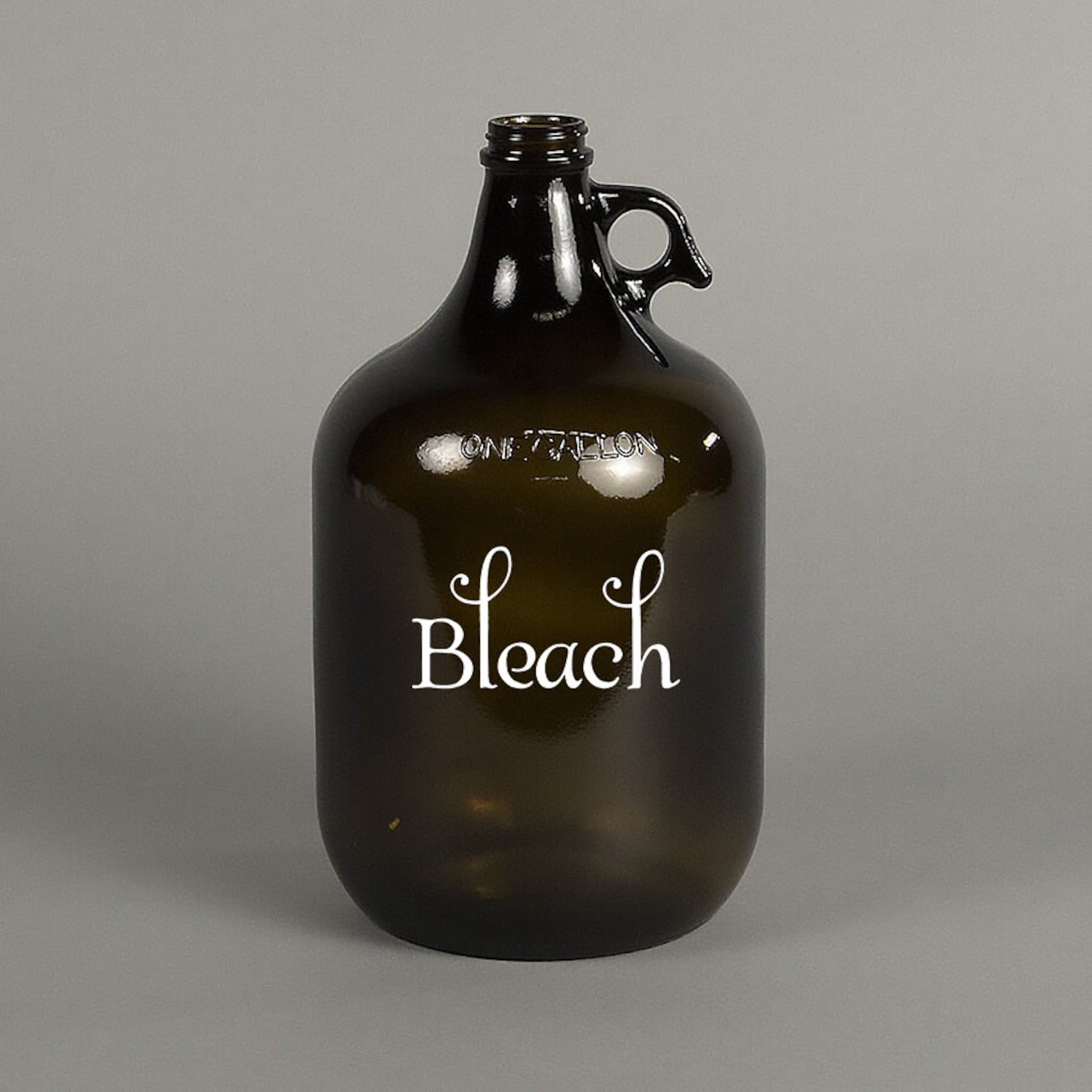 BLEACH Vinyl Decal Sticker Laundry Room Label SWASH | Etsy