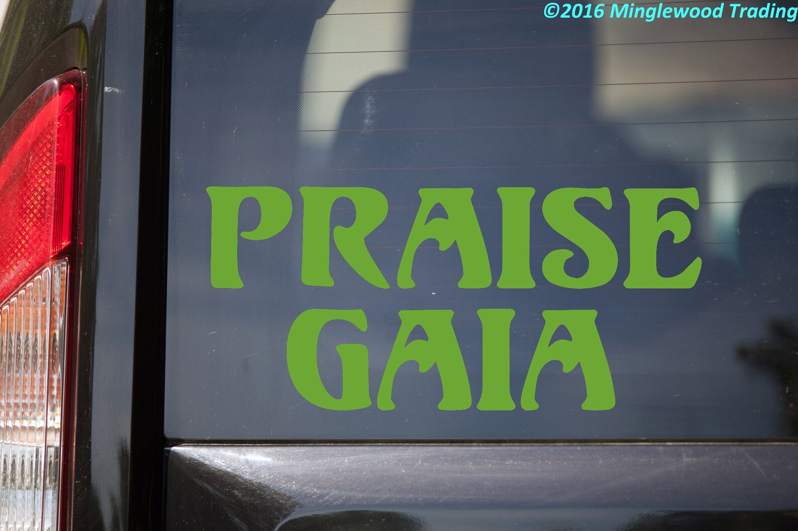 PRAISE GAIA Vinyl Decal Sticker Mother Earth Gaea Nature | Etsy