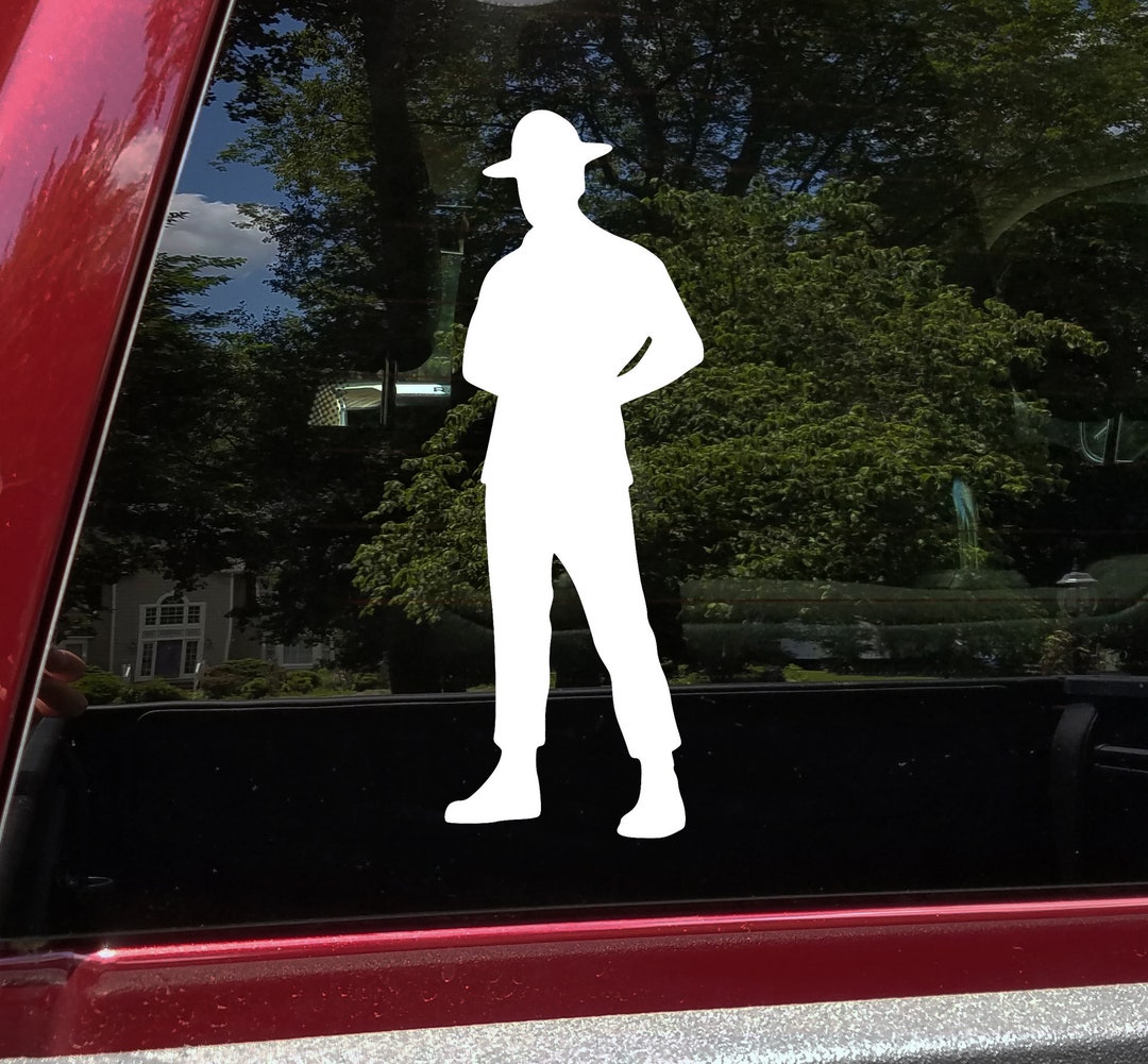 Drill Instructor Sergeant Vinyl Decal - Boot Camp Male Turned - Die Cut ...