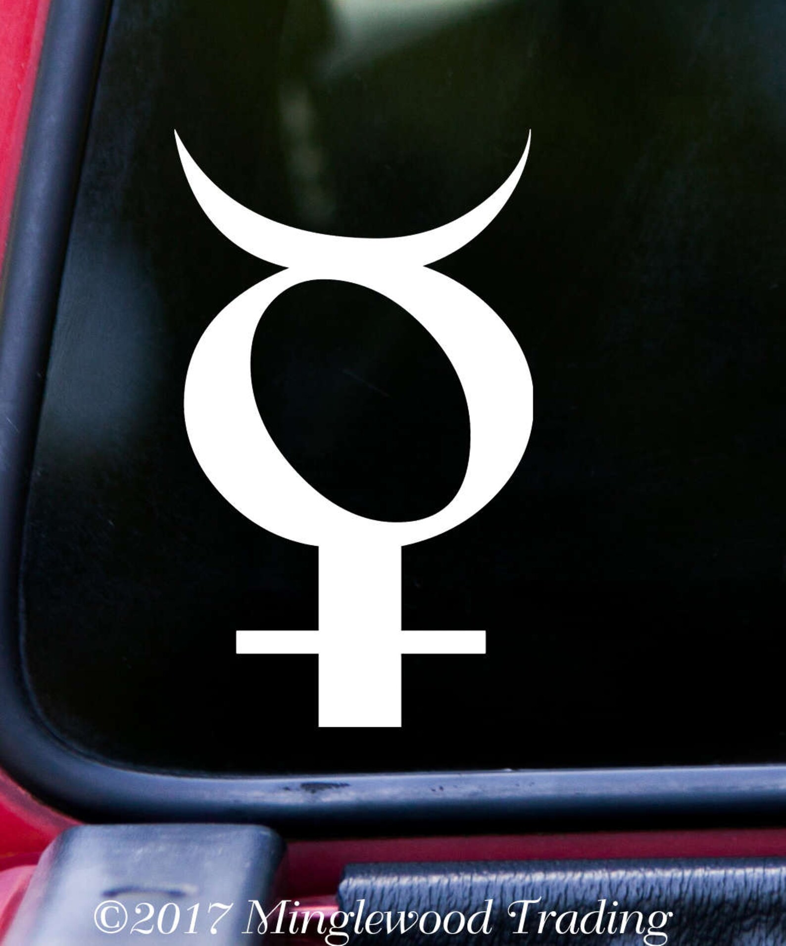 MERCURY Planet Astrology Sign Vinyl Decal Sticker Zodiac - Etsy