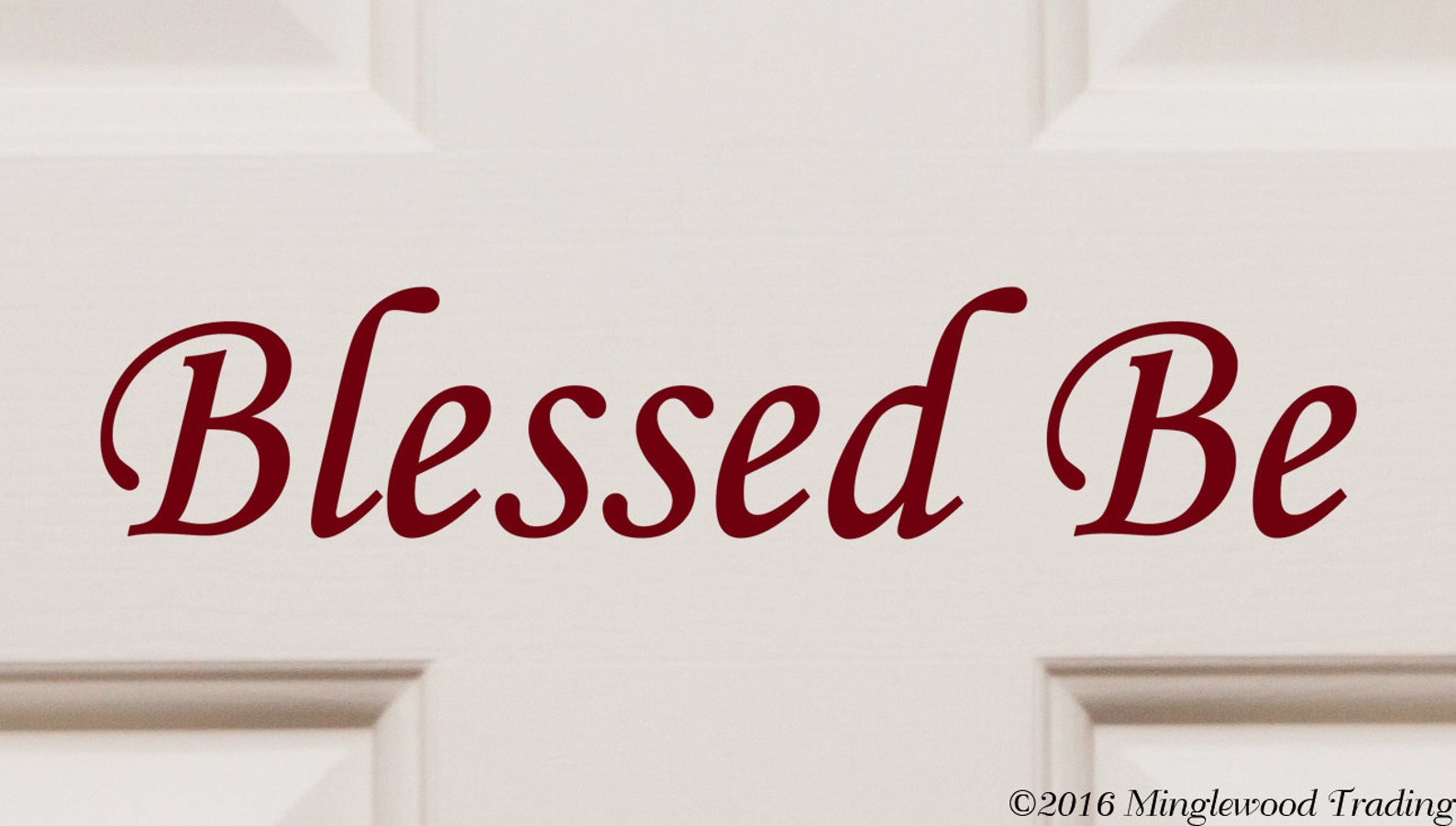 Blessed Be Vinyl Sticker Blessing Pagan Wiccan Greeting - Etsy