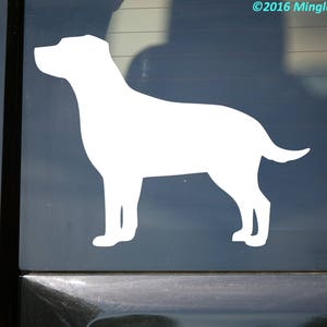 Set of 4 Labrador Retriever Dog Vinyl Decal Stickers - Lab - Puppy - Etsy