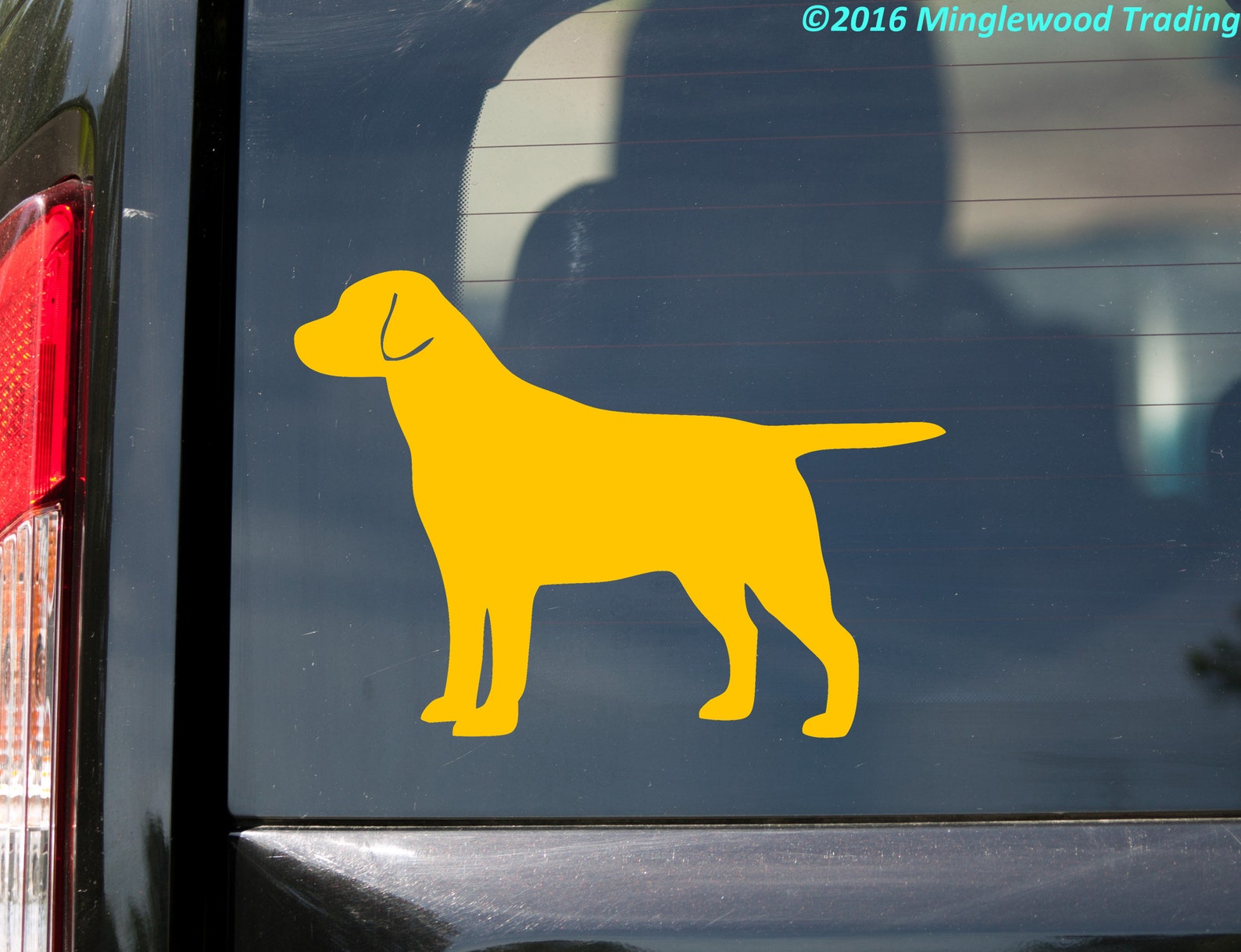 LABRADOR RETRIEVER Vinyl Decal Sticker Dog Chocolate Lab - Etsy