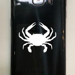 Crab Vinyl Sticker - Crustacean Claws Beach Sea Creature King -V1- Die ...