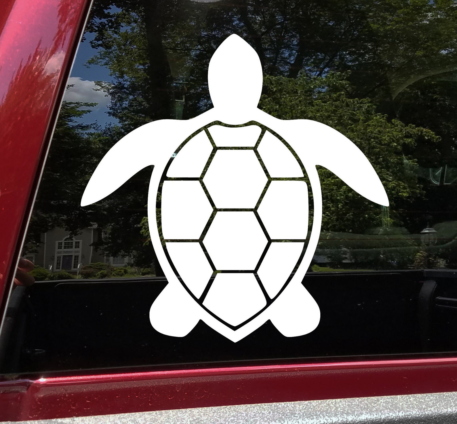 Sea Turtle V2 Vinyl Decal Ocean Marine Die Cut Sticker - Etsy