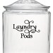 Laundry Pods Vinyl Decal Sticker Detergent Pod Mud Room - Etsy