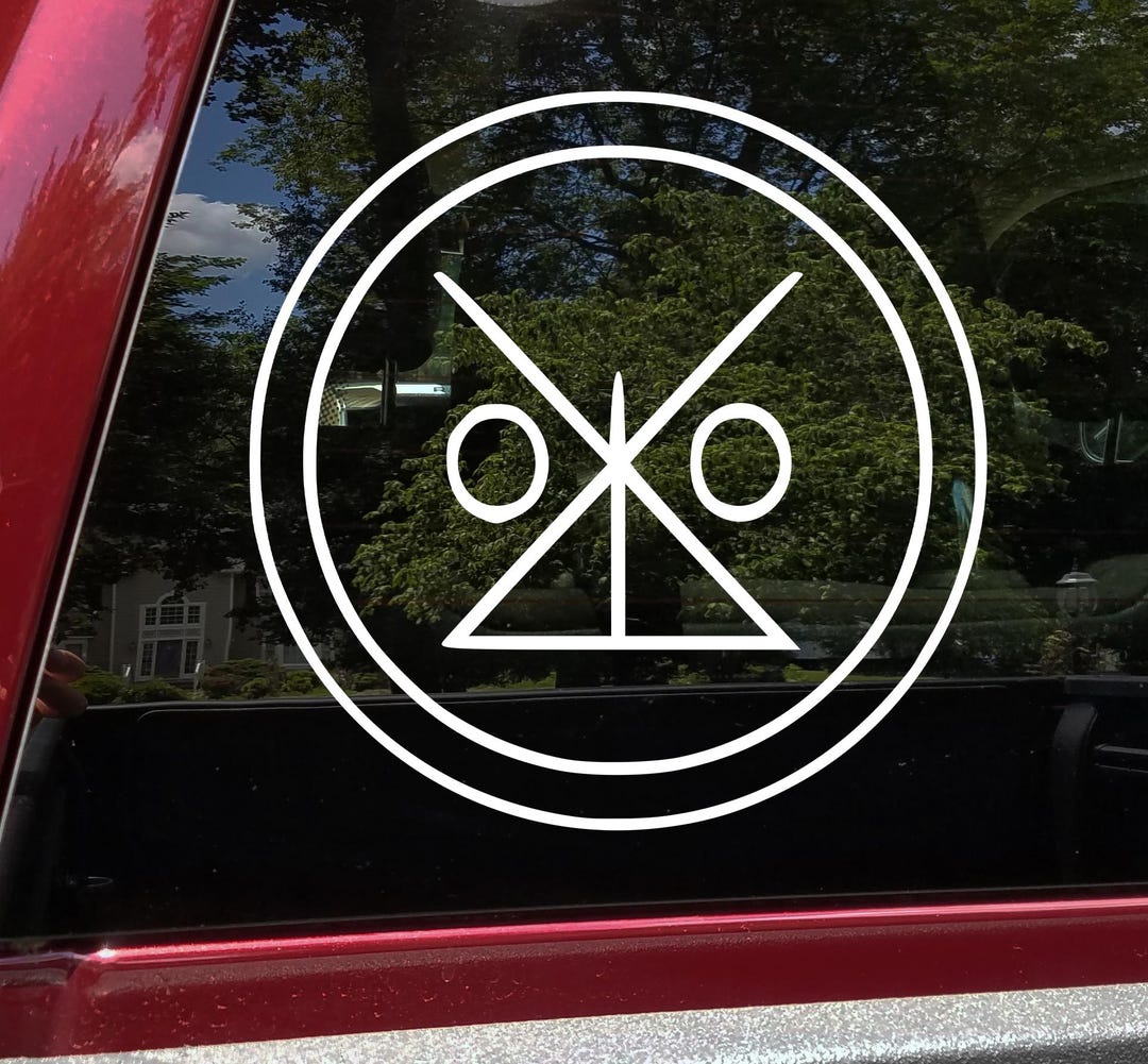 Sigil of Archangel Raguel Vinyl Decal | Justice Harmony | Die Cut ...