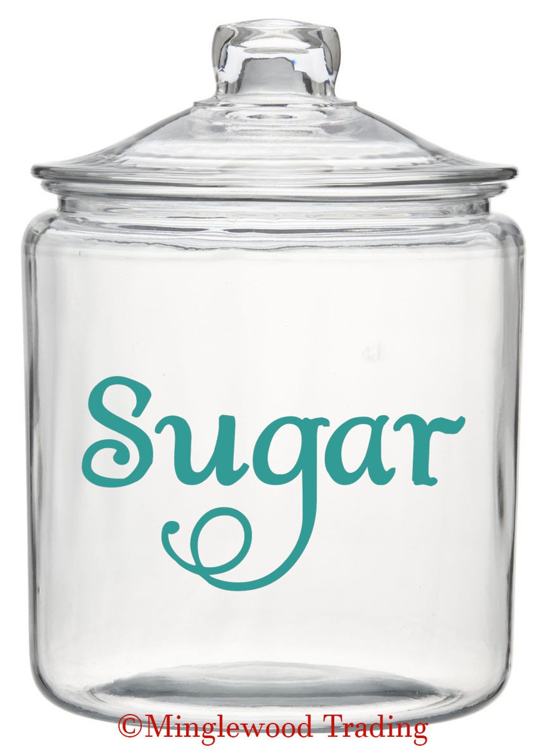 Sugar Vinyl Sticker Kitchen Organization Label Die Cut - Etsy