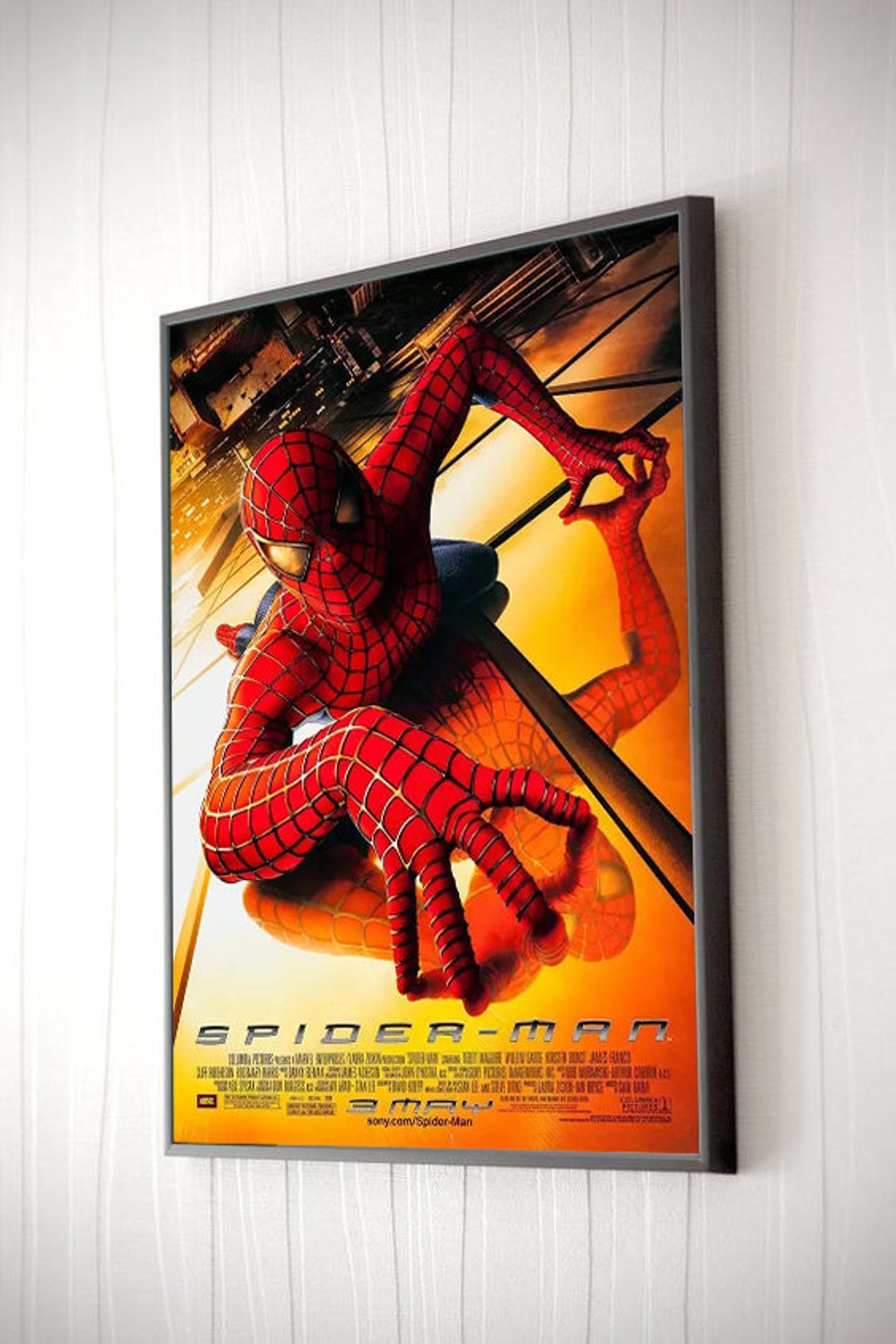 Spider Man 2002 AMC Re-release 2024 Poster Tobey Maguire PERFECT ...