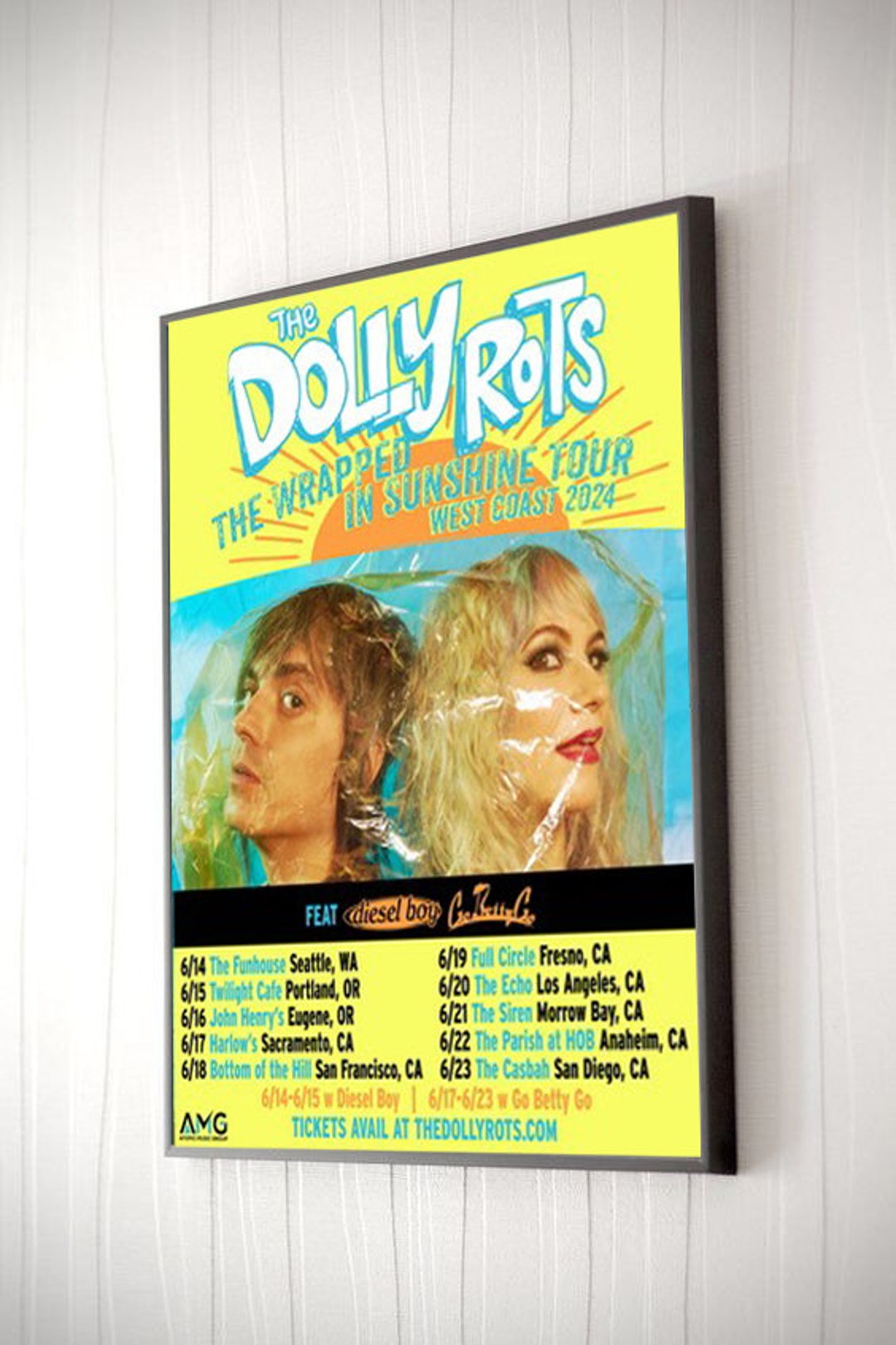 The Dollyrots Announce June 2024 US Tour - Etsy