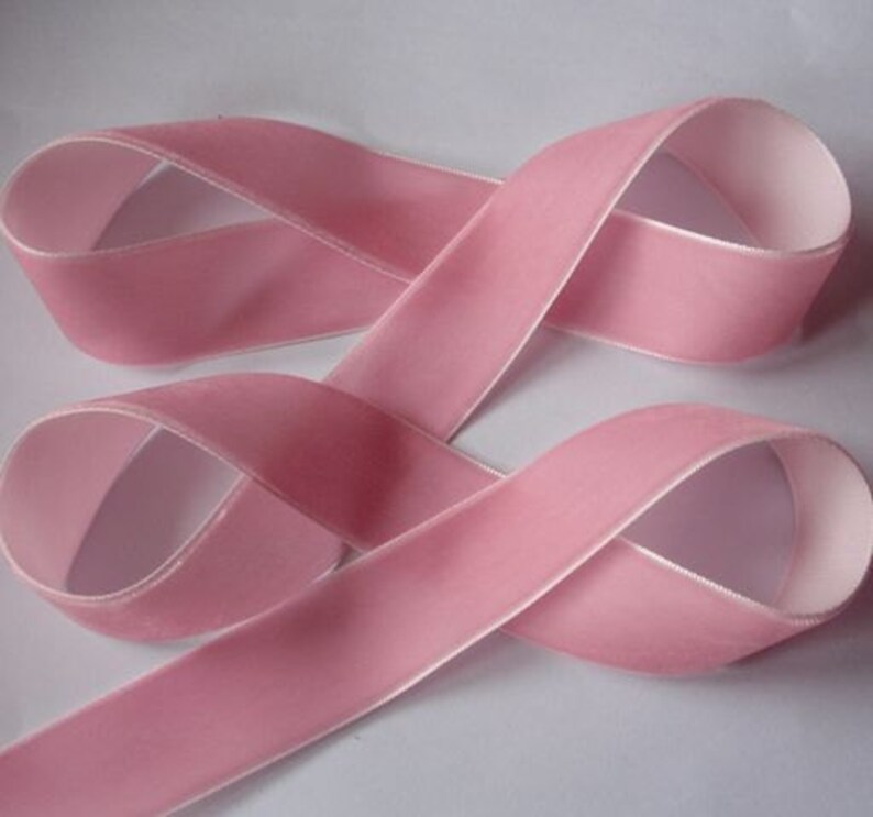 5 Yards 1 Inches Velvet Ribbon in Beige RY01-121 - Etsy