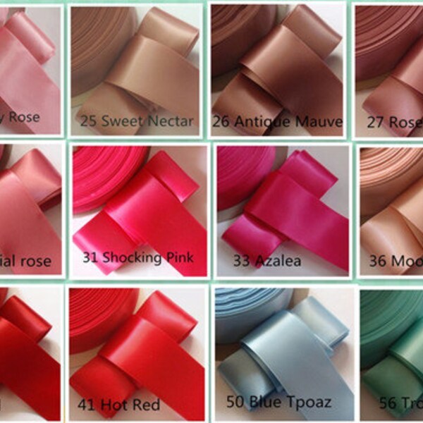 Satin Ribbon Roses - Etsy