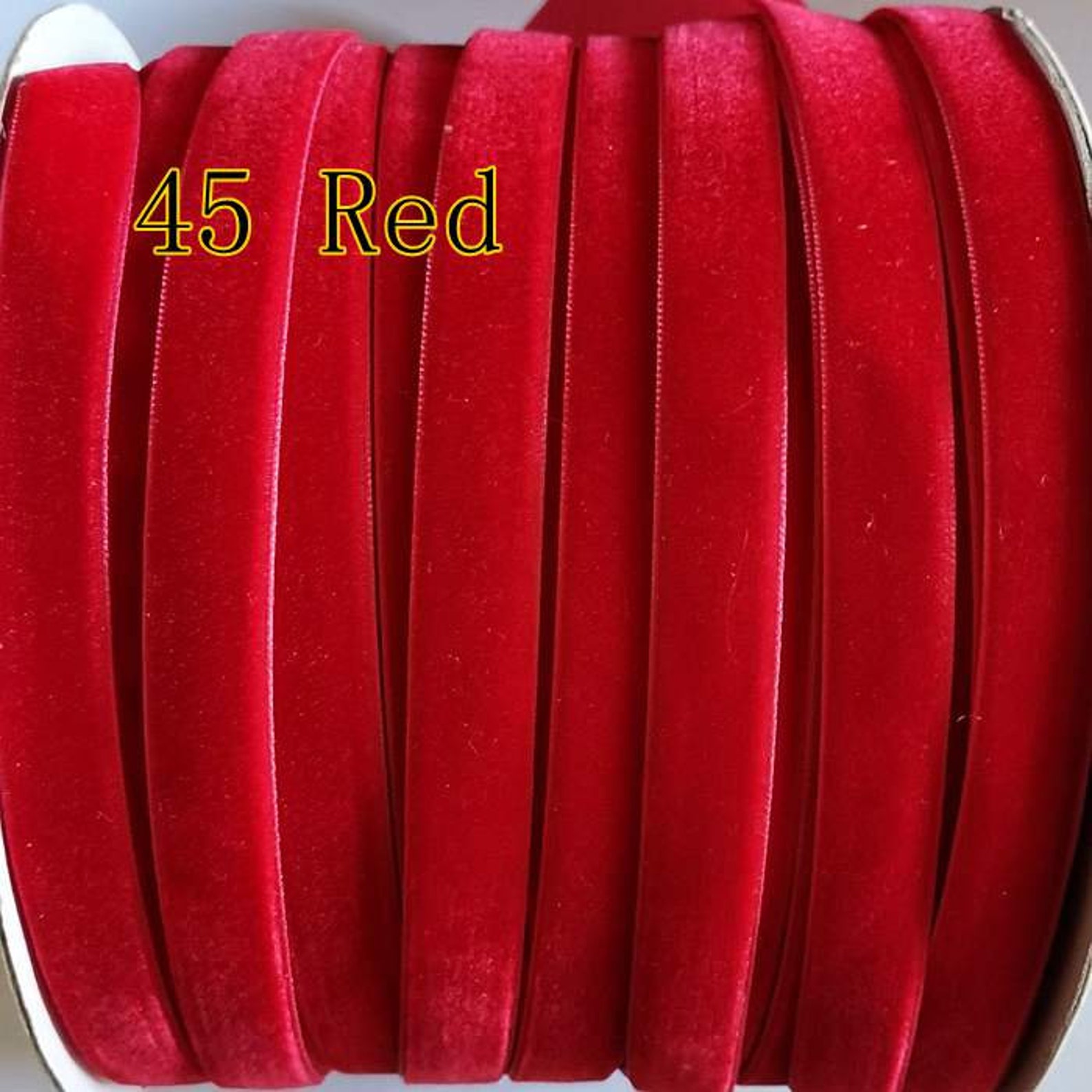 7 Yards 1/2 Inches Velvet Ribbon in Purple RY12-98 | Etsy