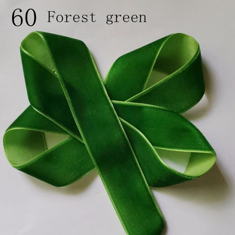 5 Yards 1 Inches Velvet Ribbon in Beige RY01-121 - Etsy