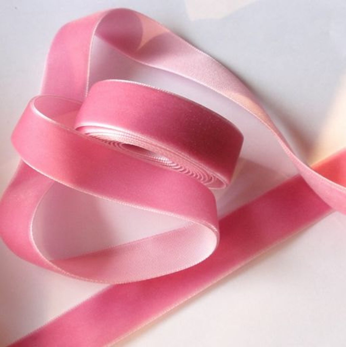 5 Yards 3/4 Inches Velvet Ribbon in Cream RY34-28 - Etsy