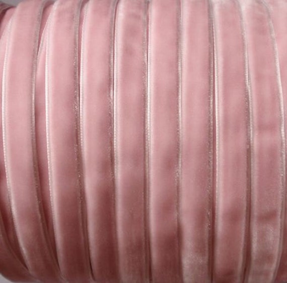 10 Yards 3/8 Inch Velvet Ribbon in Pink RY-038-036 | Etsy