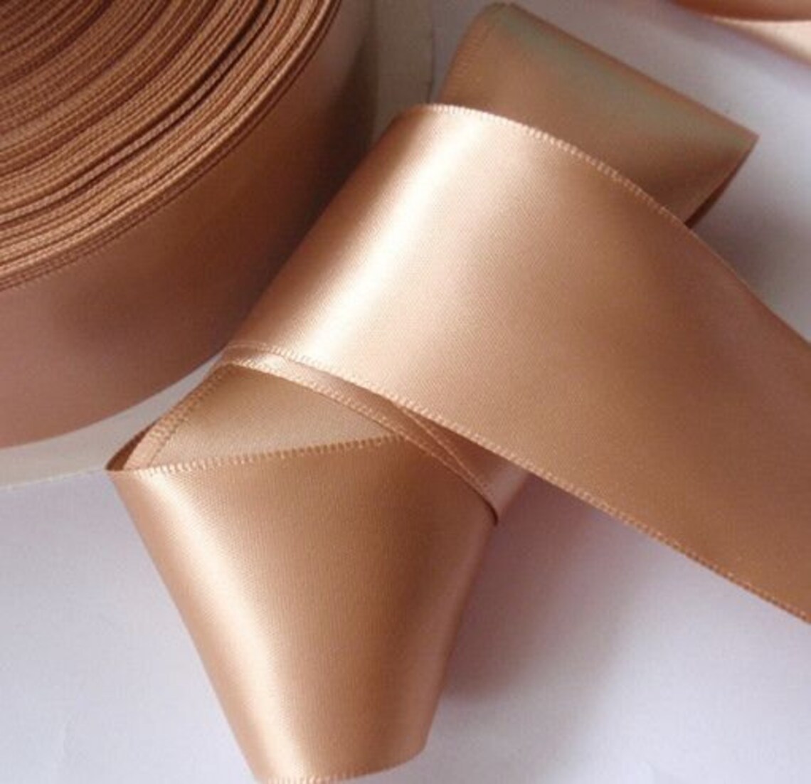 5 Yards 1.5 Inches Single Face Satin Ribbon in Red DM10-40 - Etsy