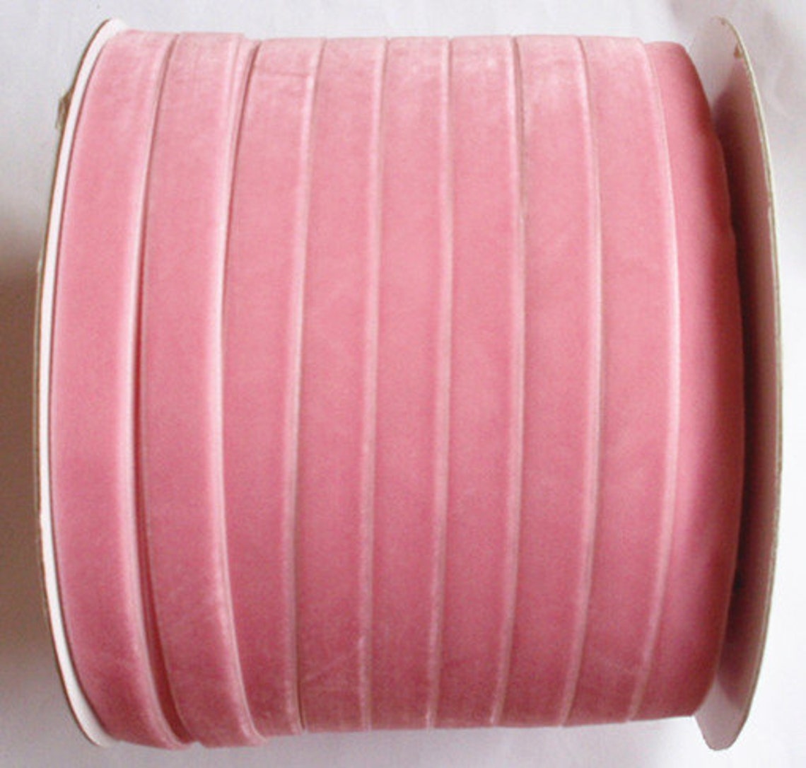 7 yards 1/2 inches Velvet Ribbon in Cream RY12-28 | Etsy