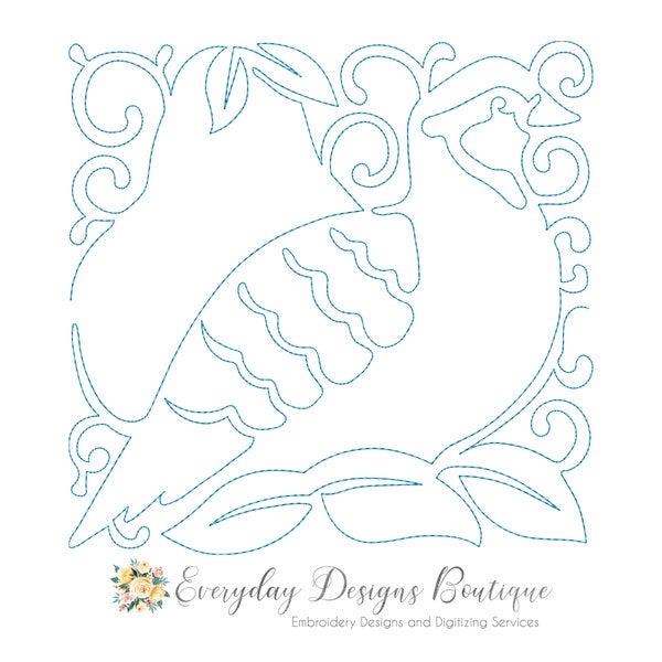 Continuous Quilting Embroidery Designs - Etsy