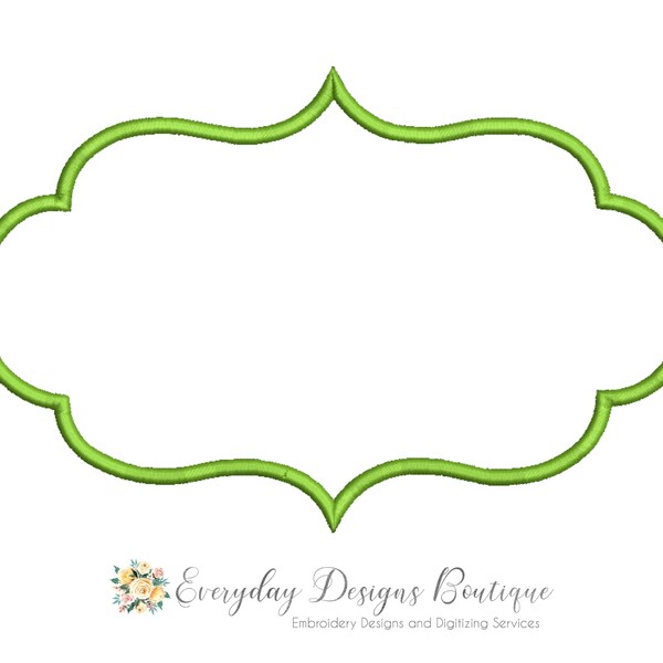 Applique Frame - Etsy