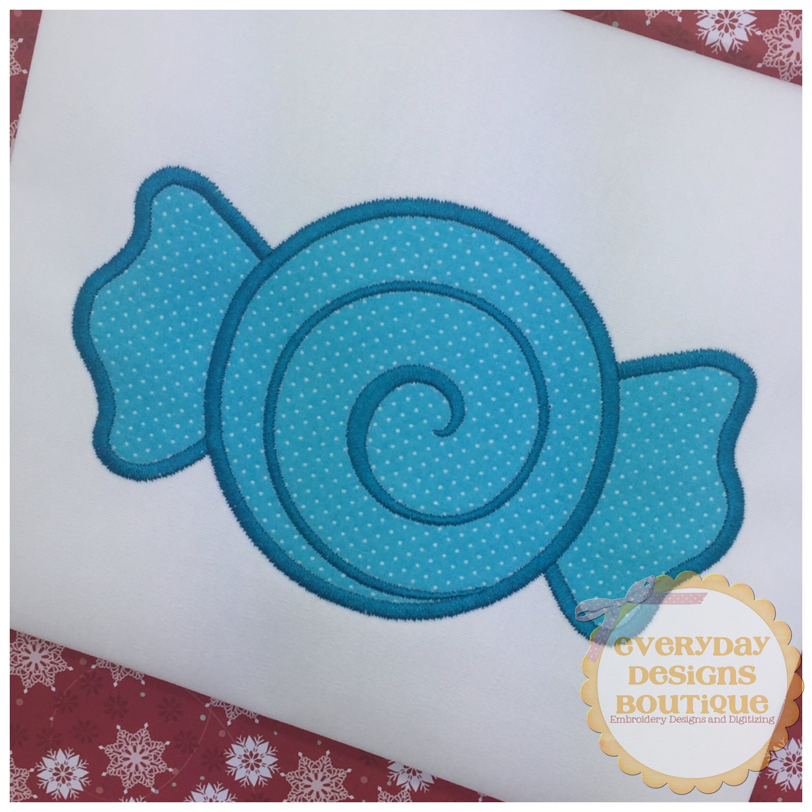Christmas Candy Machine Embroidery Applique Design - Etsy