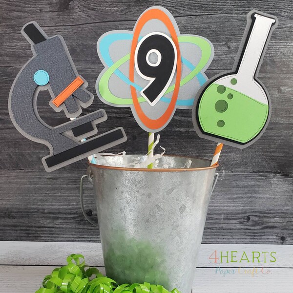 Science Themed Centerpieces - Etsy