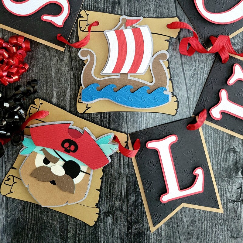 Pirate Banner - Etsy