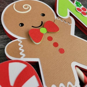 Gingerbread Boy Cake Topper - Etsy