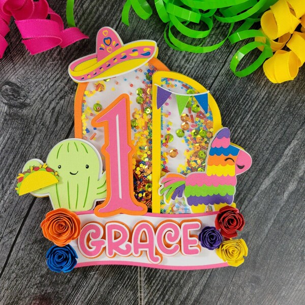 Fiesta Cake Topper - Etsy