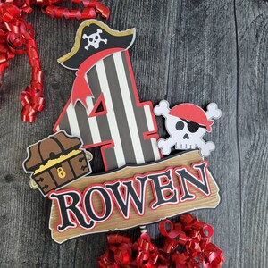 Pirate Cake Topper Pirate Party Pirate Birthday Pirate - Etsy