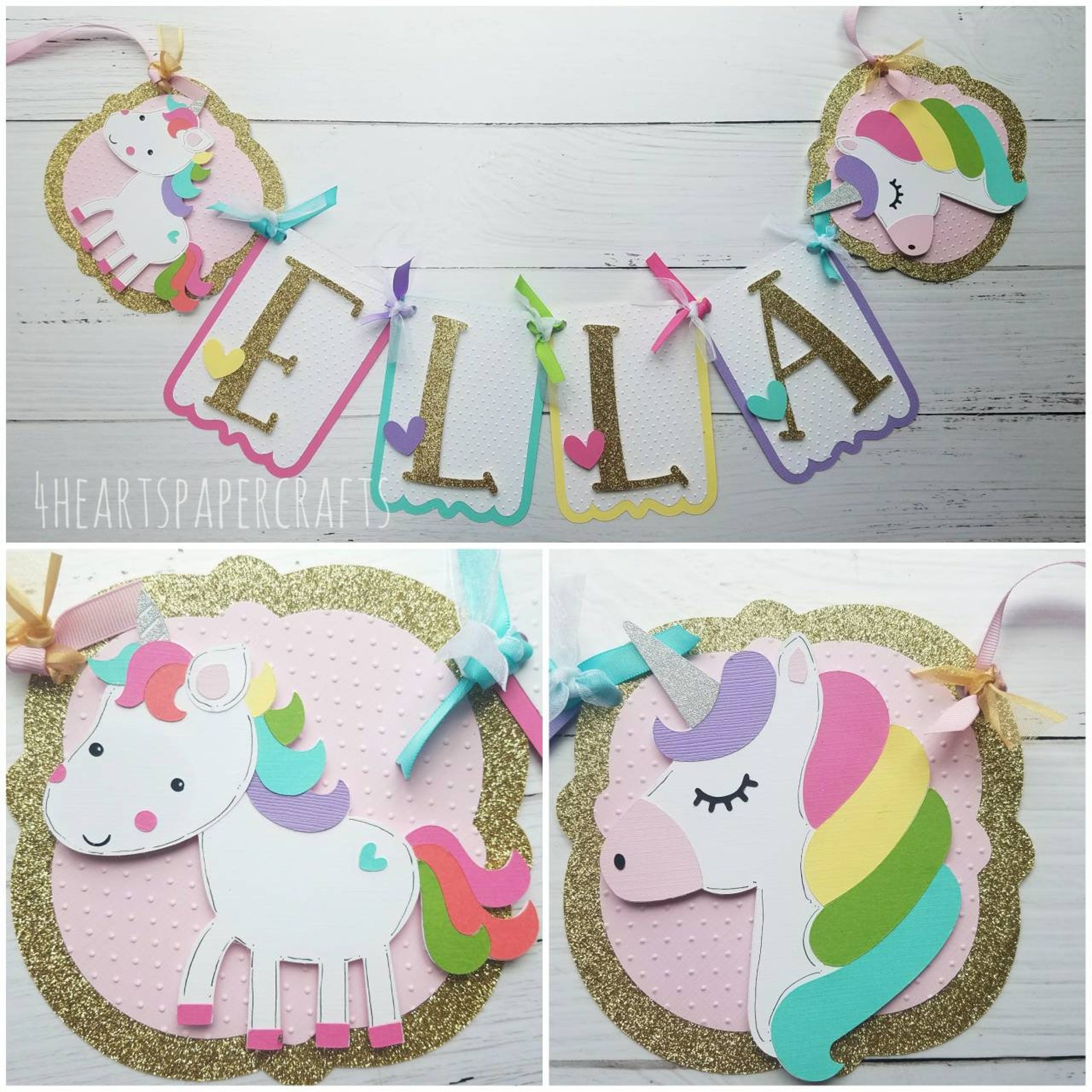 Unicorn Banner | Etsy