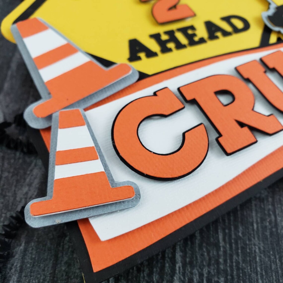 Construction Cake Topper | Etsy