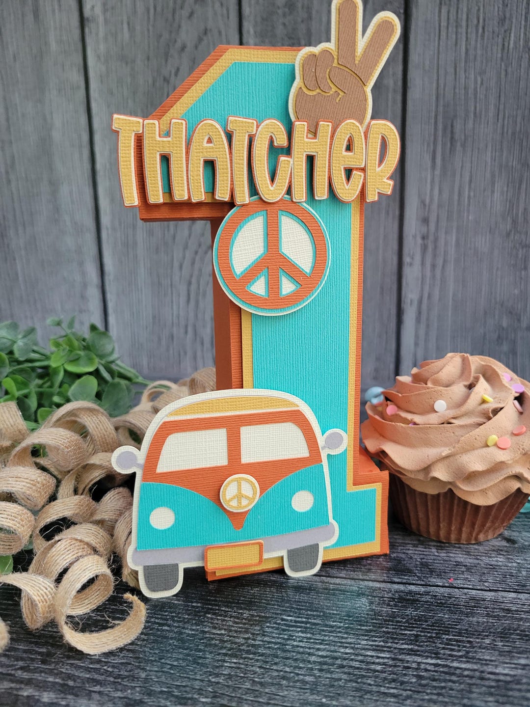 Groovy Dude 3D Letter or Number - Groovy Dude Birthday -groovy Dude ...