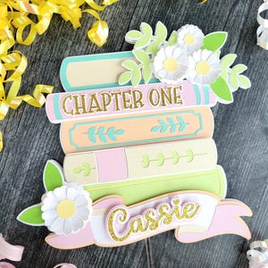 Chapter One Cake Topper - First Chapter - Book Theme Party - Etsy
