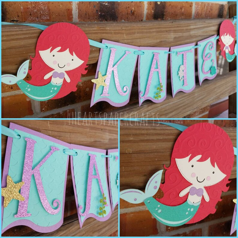Mermaid Banner | Etsy