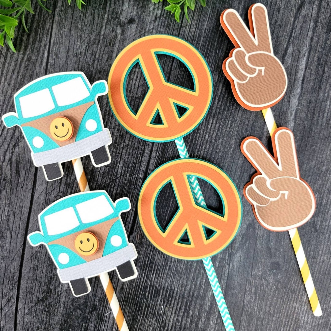 Groovy Dude Cupcake Toppers Groovy Boy Groovy Dude - Etsy