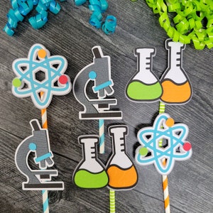 Science Cupcake Toppers, Mad Science Party - Etsy