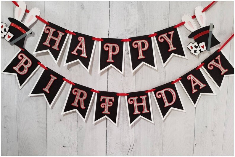 Magic Show Banner Magician Birthday Party - Etsy