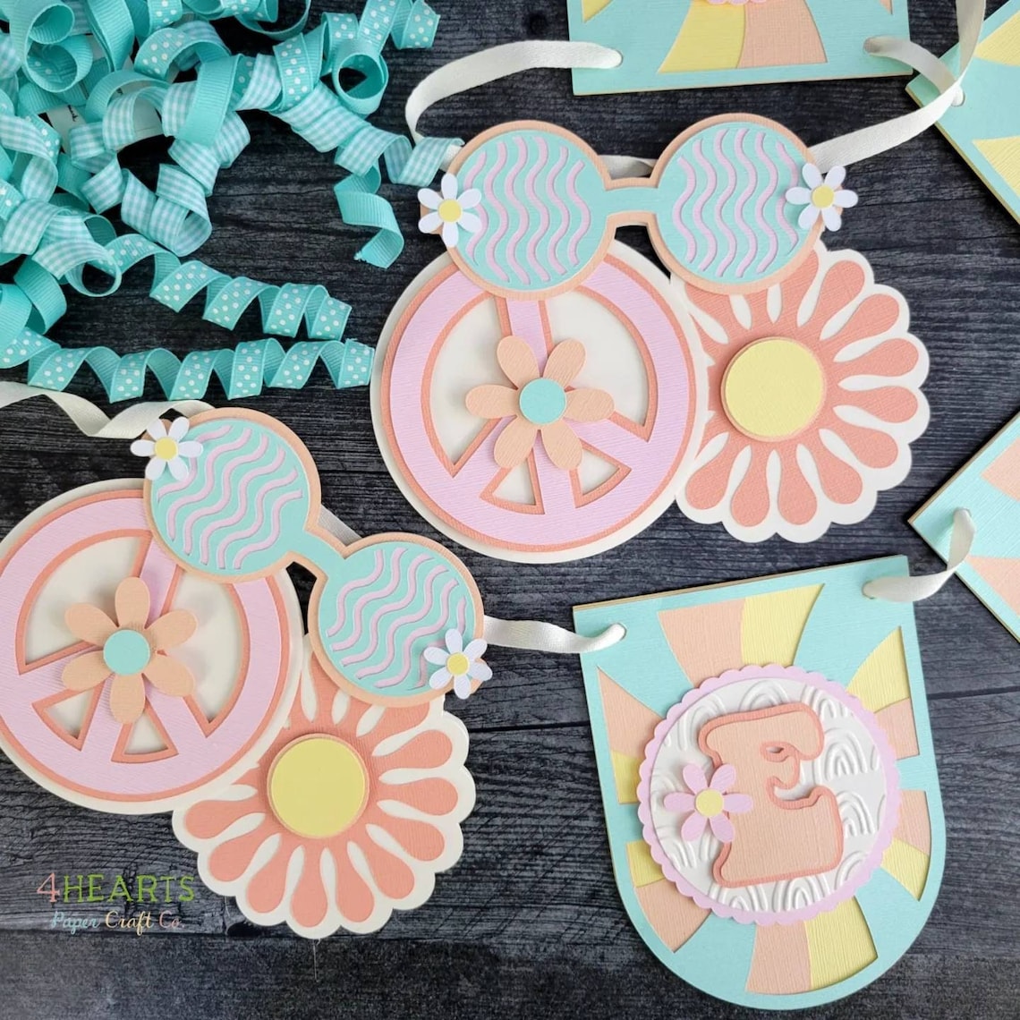 Groovy Birthday Banner One Groovy Year Two Groovy Groovy - Etsy