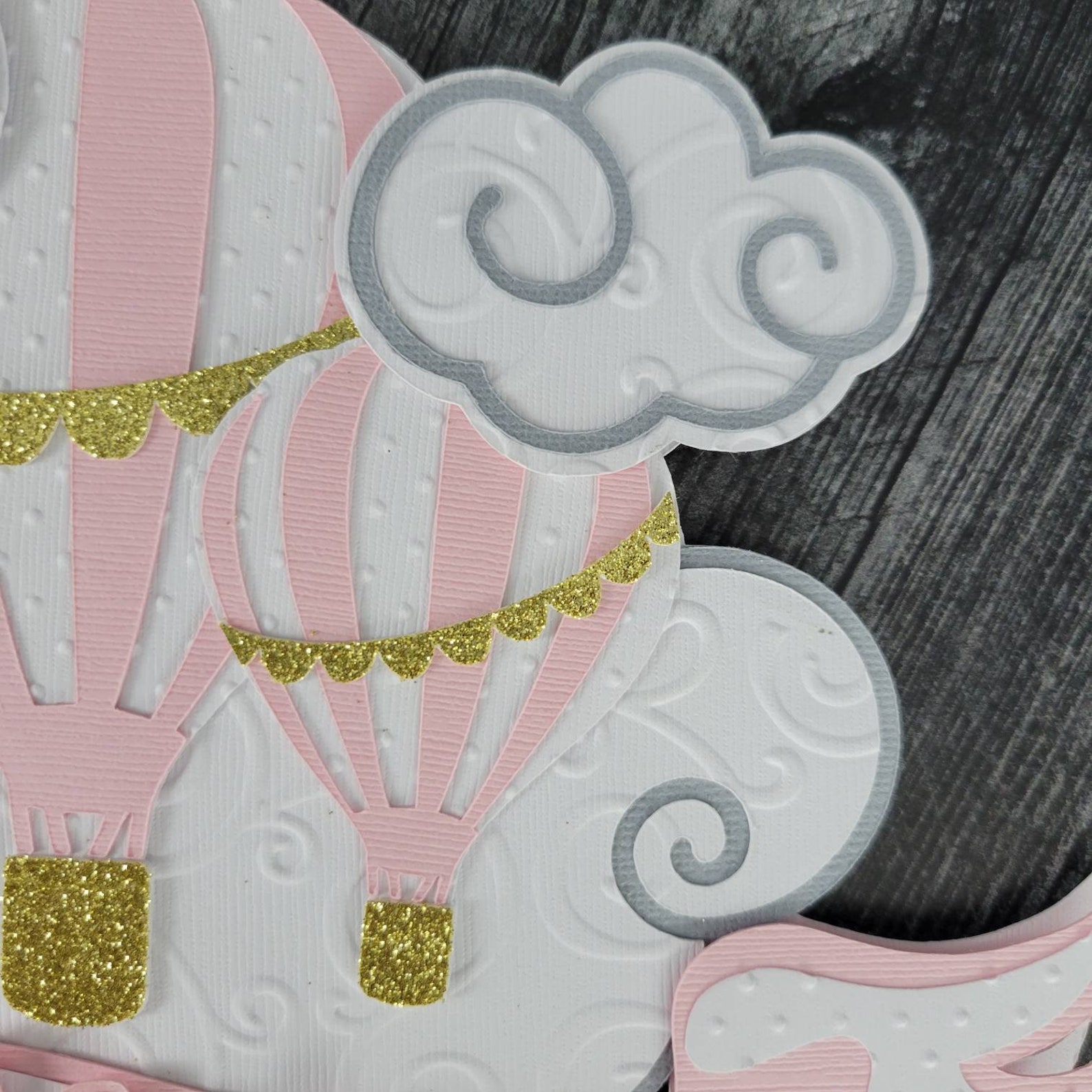 Hot Air Balloon Cake Topper | Etsy