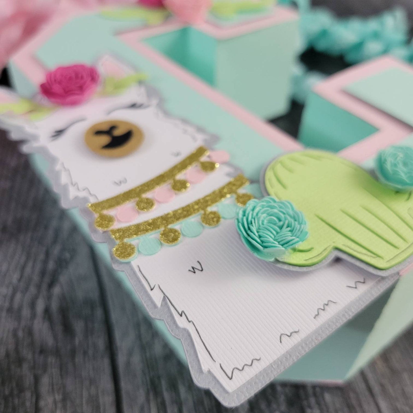 Llama 3D Letter Centerpiece Llama Birthday Llama Party - Etsy