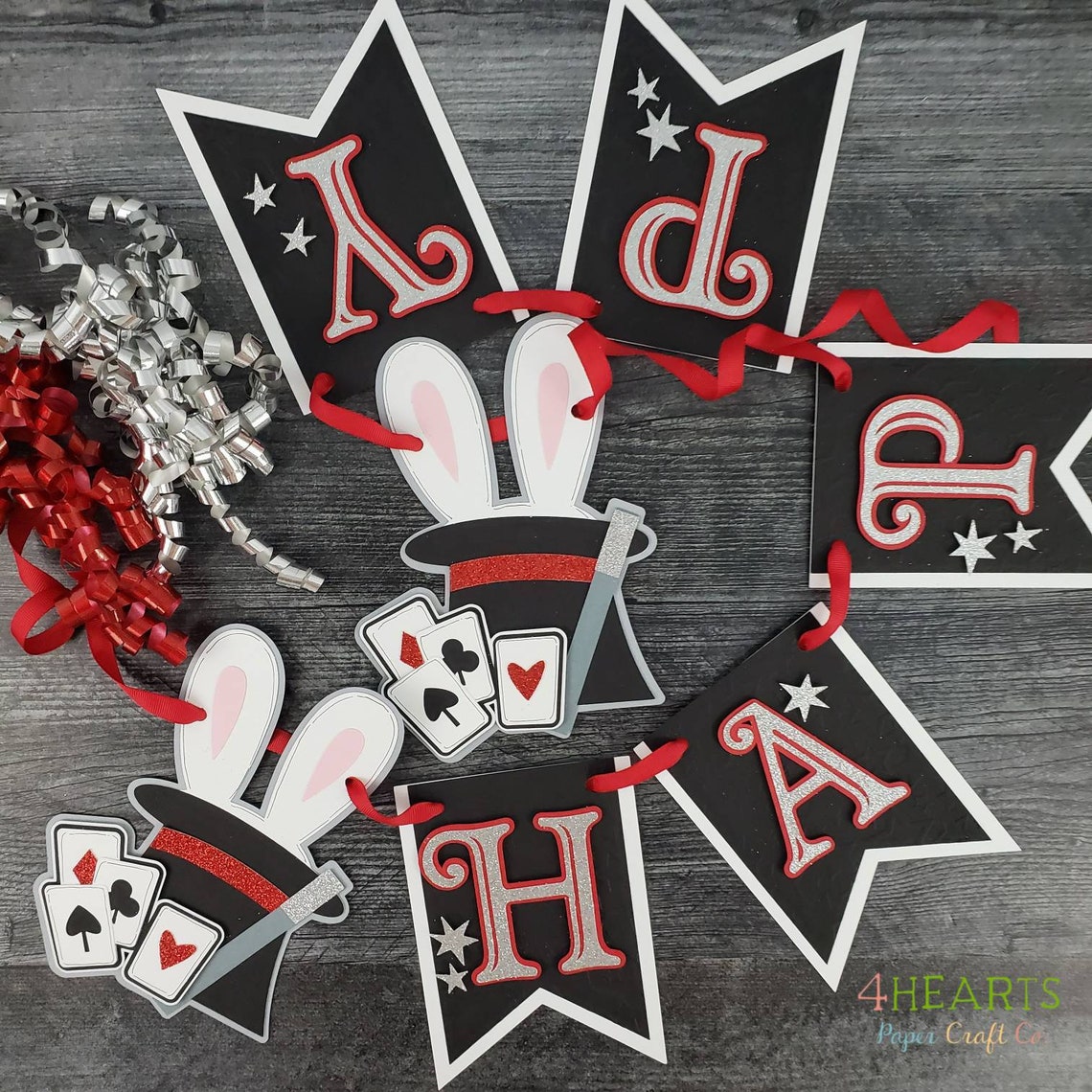 Magic Show Banner Magician Birthday Party - Etsy